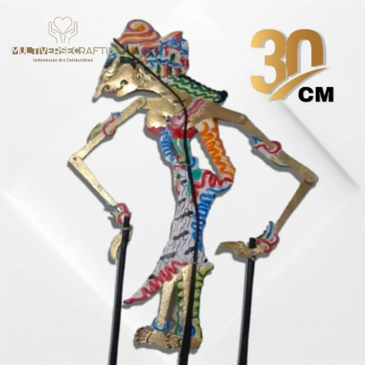 Miniatur Wayang Kulit Asli 30cm Dewi Uma Bahan Kulit Sapi Ukuran Mini ...