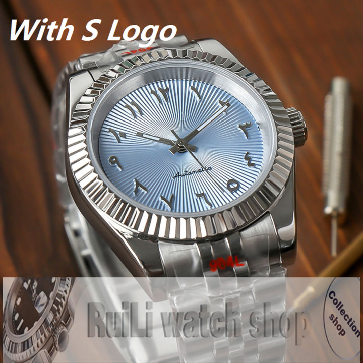 Modified watch Arabic dial Japan movement NH35 automatic mechanical ...