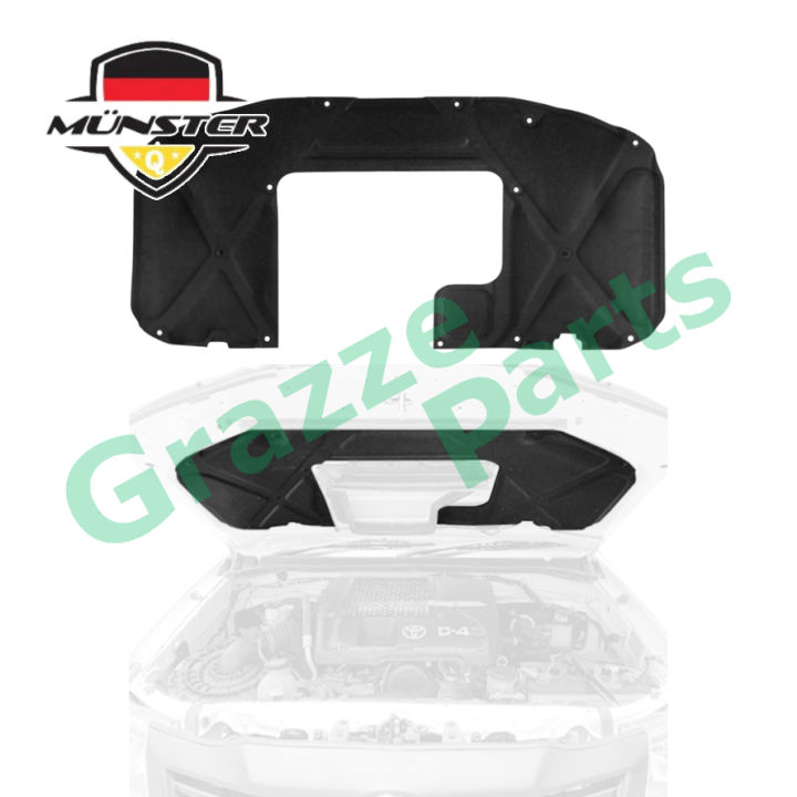 Münster Front Bonnet Hood Insulator 53341-0K150 for Toyota Hilux Vigo ...