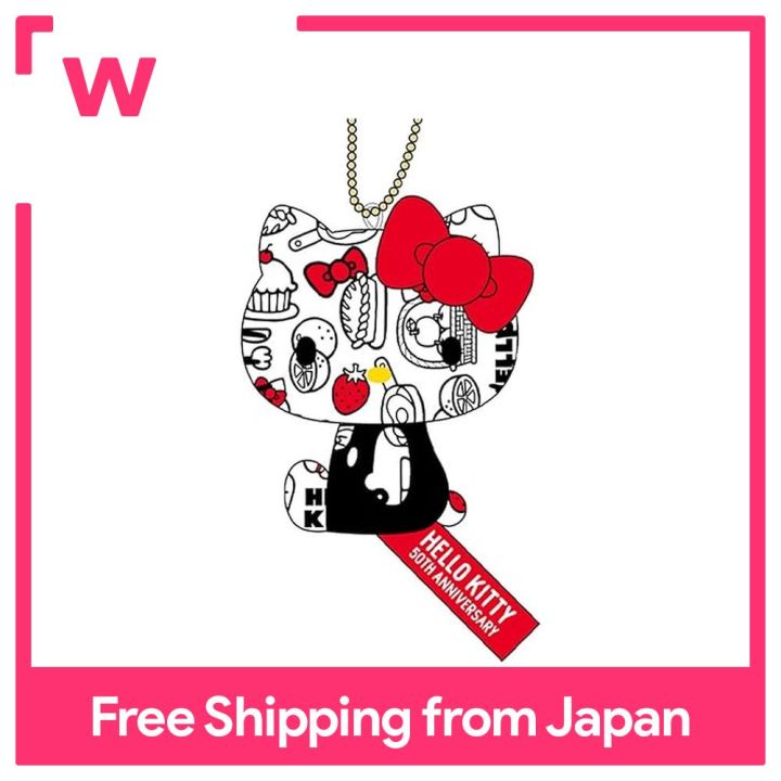 K Company Hello Kitty (50TH) ตัวนำโชคโซ่ลูกบอลสีแดง | Lazada.co.th