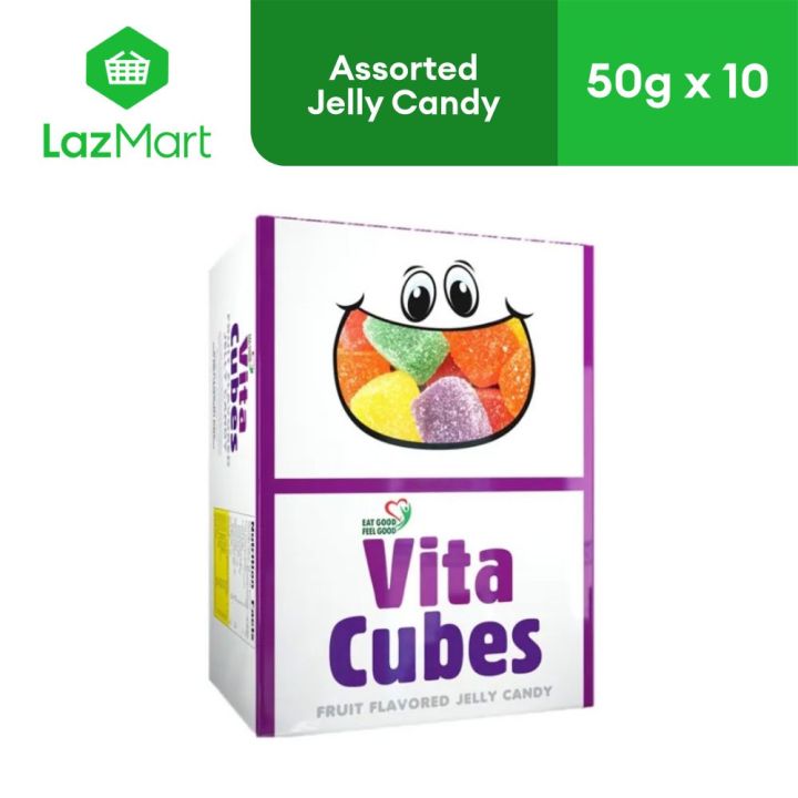 Vitacubes Assorted Display Box 50g - Pack of 10 | Lazada PH