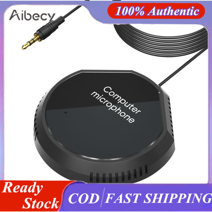 Aibecy Desktop USB Conference Speakerphone Microphone 360 ...