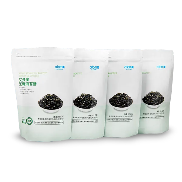 Atomy Sesame Oil Roasted Season Seaweed 65g x 4 Packets (260g) | Lazada ...