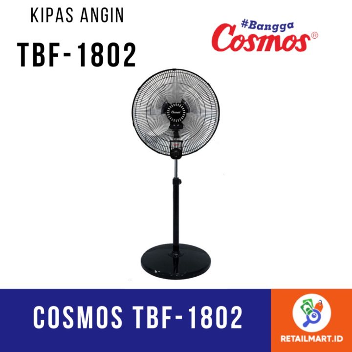 COSMOS TBF-1802 STAND FAN BESI 18 INCH | Lazada Indonesia