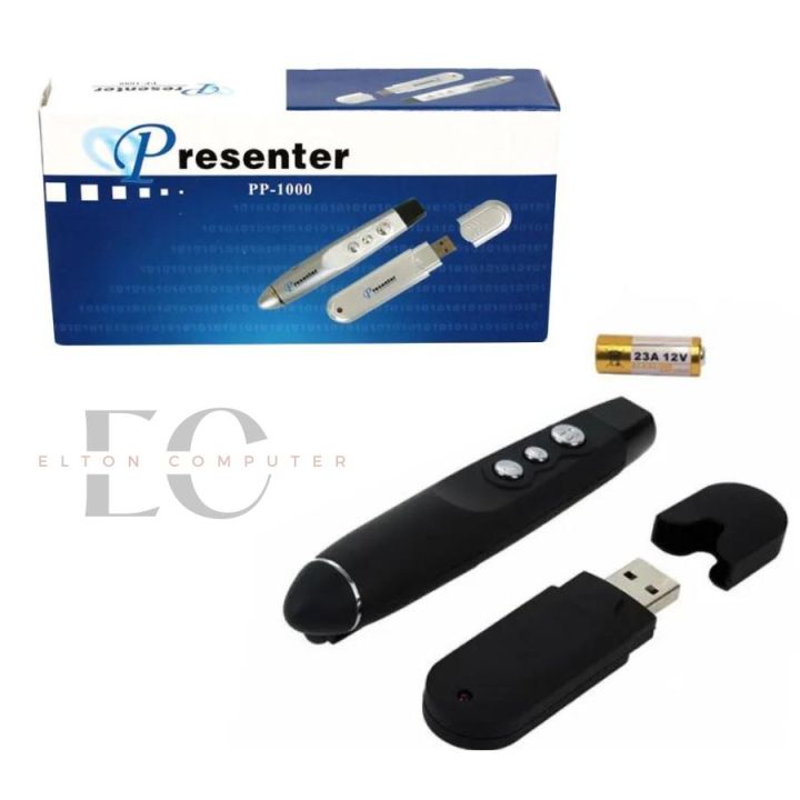 LASER POINTER PP1000 / PRESENTER PP 1000 / LASER POINTER PRESENTER PP-1000 / Laser Pointer PP ...