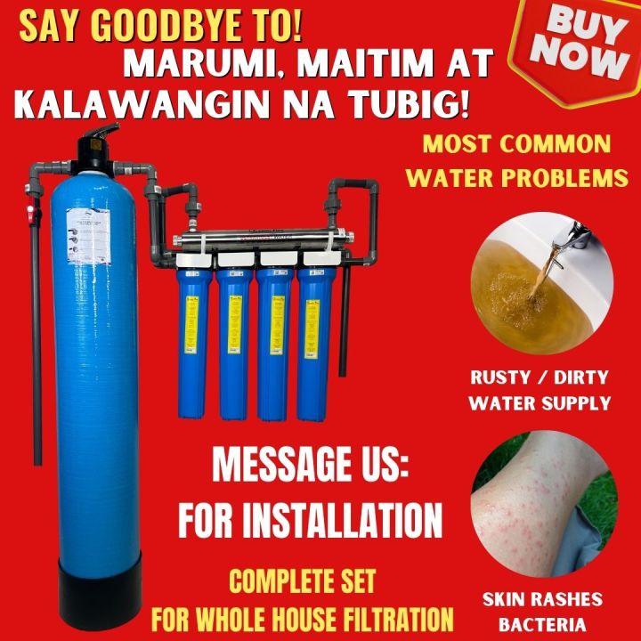 Activated Carbon Multimedia Filtration System for Whole House Water ...