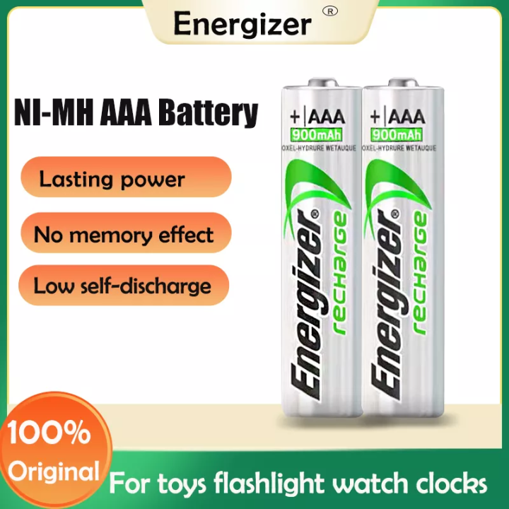 Energizer 3A 1.2V 800mAh AAA NI-MH Rechargeable Batteries For Shaver ...