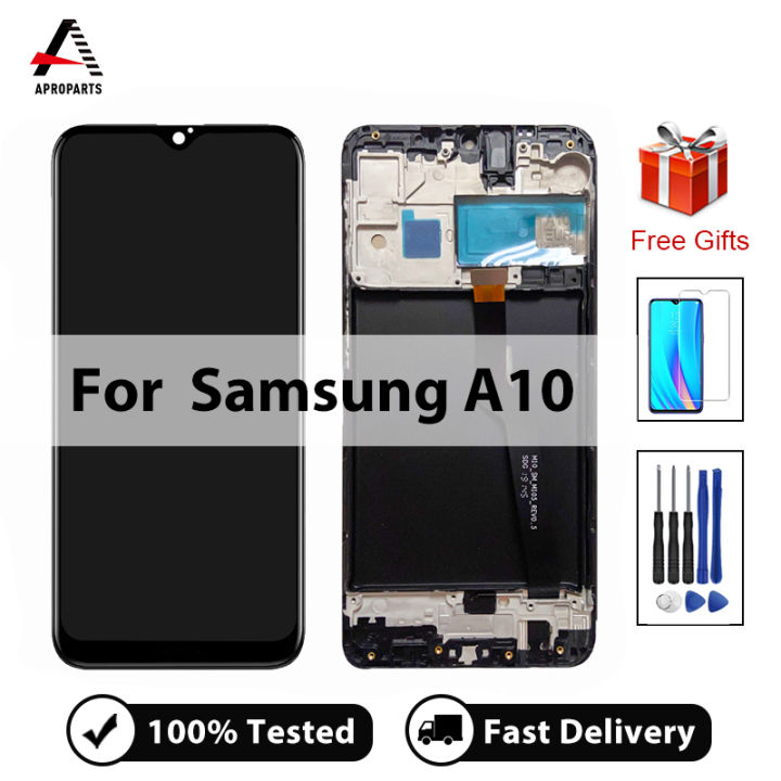 LCD For Samsung Galaxy A10 A105F SM-A105F/DS A105G Display Touch Screen Digitizer Assembly ...