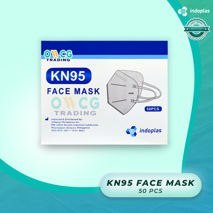 (24 HOURS SHIPOUT) INDOPLAS KN95 FACEMASK 50PCS/ BOX | Lazada PH
