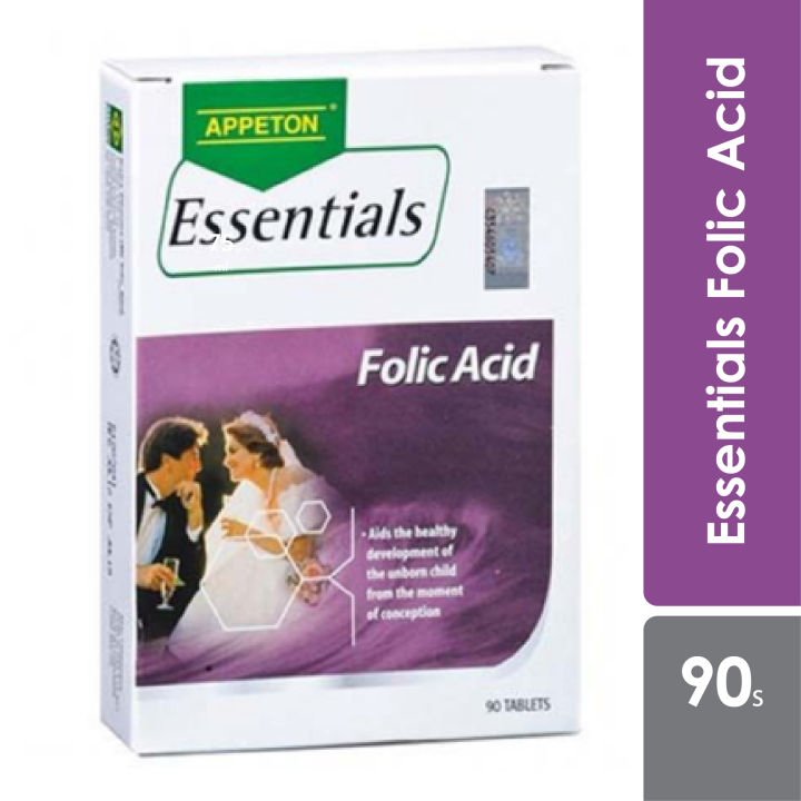 APPETON Essentials Folic Acid Pregnancy 1 Box 90 Tablets | Lazada