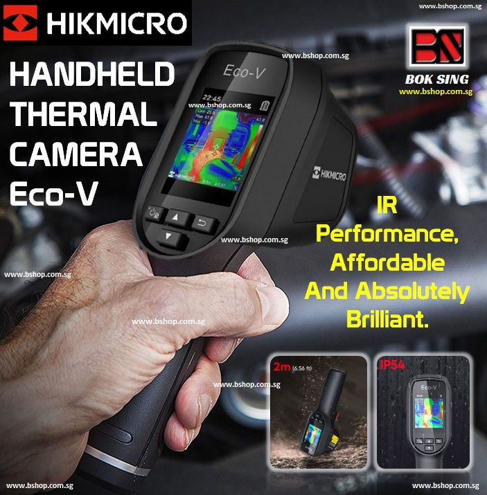 HIKMICRO HANDHELD THERMAL CAMERA /HANDY THERMOGRAPHY CAMERA ECO-V ...