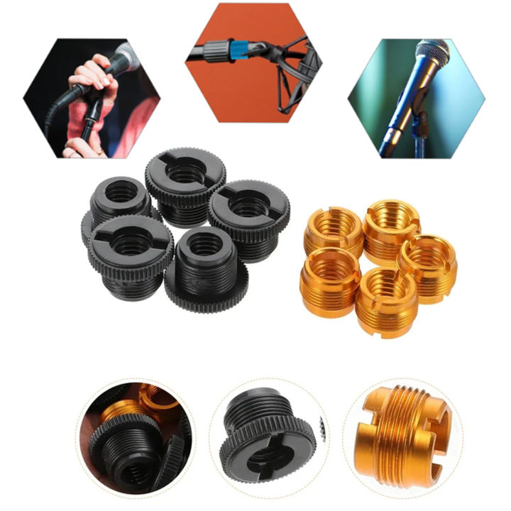 Mic Stand Adapter Replacement Mic Thread Adapter 3/8 Female to 5/8 Male ...