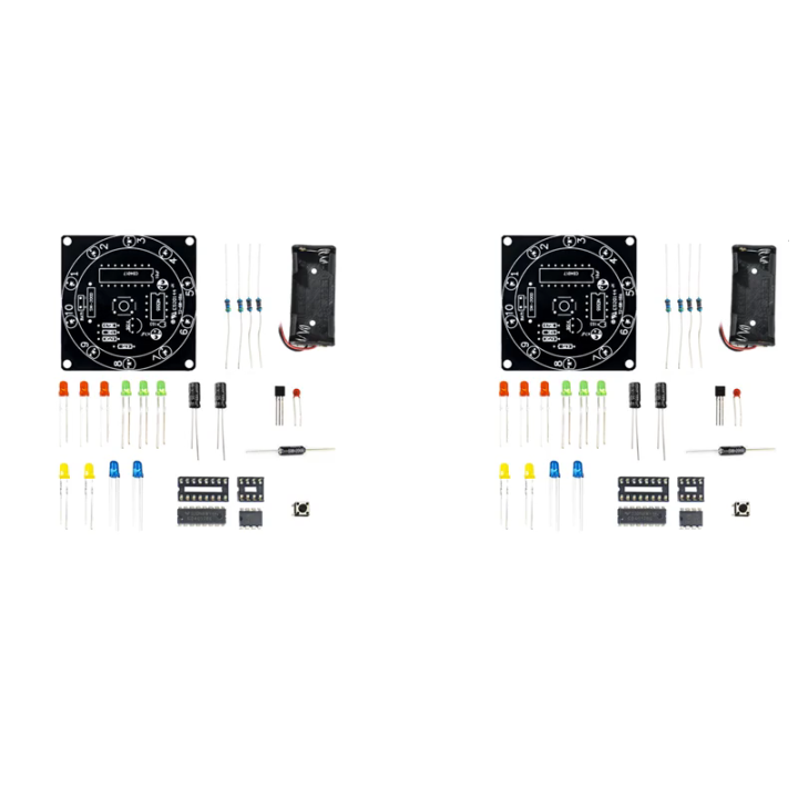 Beginner Friendly Solder Project Set For Building Brightened Wheel ...