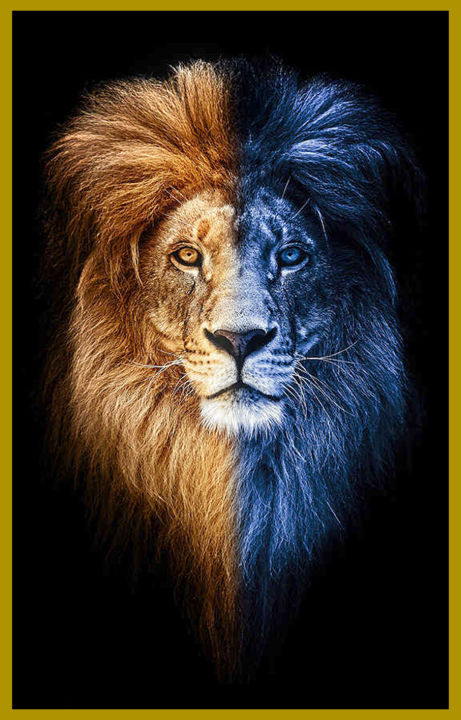 Poster Singa Raja Rimba Uk 32 x 48 cm | Lazada Indonesia