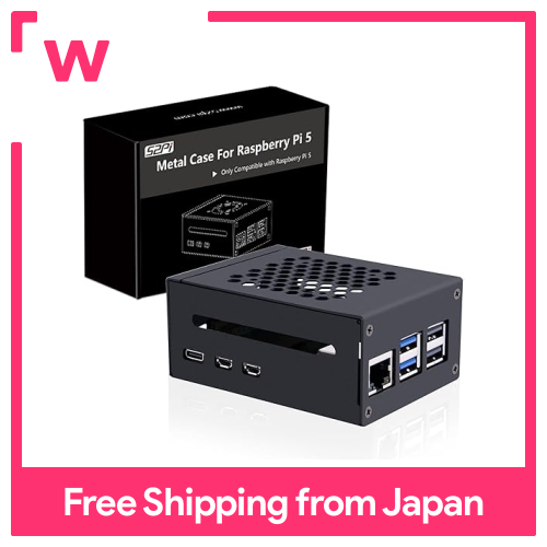 GeeekPi Metal Case for Raspberry Pi 5, PCIe M.2 NVMe SSD Shield Top ...