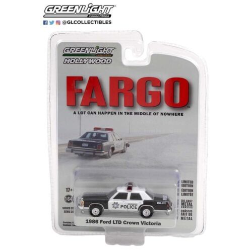 Greenlight 1/64 Hollywood Series 35 Fargo 1986 Ford LTD Crown Victoria ...