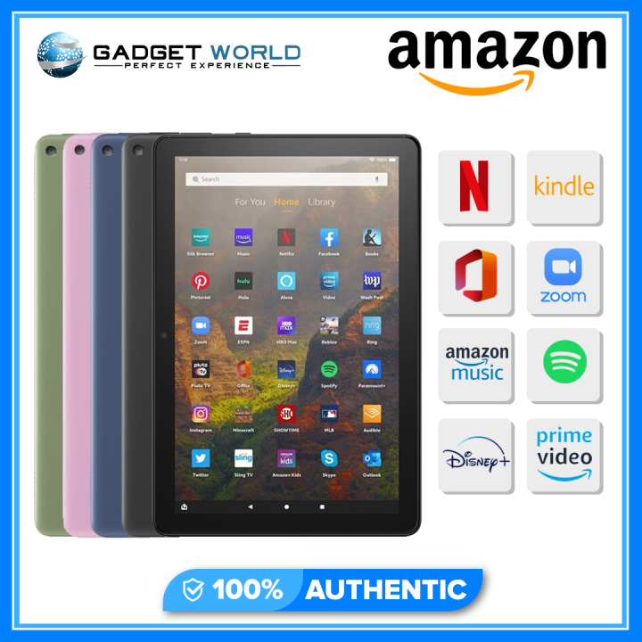 Amazon Fire HD10/HD 10 Tablet 64GB 11th Gen (2021latest model) 10.1”HD ...