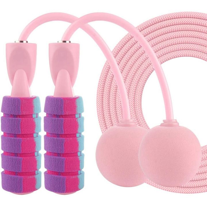 Jump Rope for Fitness, Adjustable 2 in 1 Ropeless & Skipping Speed ...