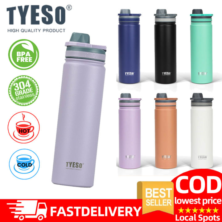 Original Tyeso 750ML Tumbler With Handle Design Double Layer 304 Stainless Steel Insulated ...