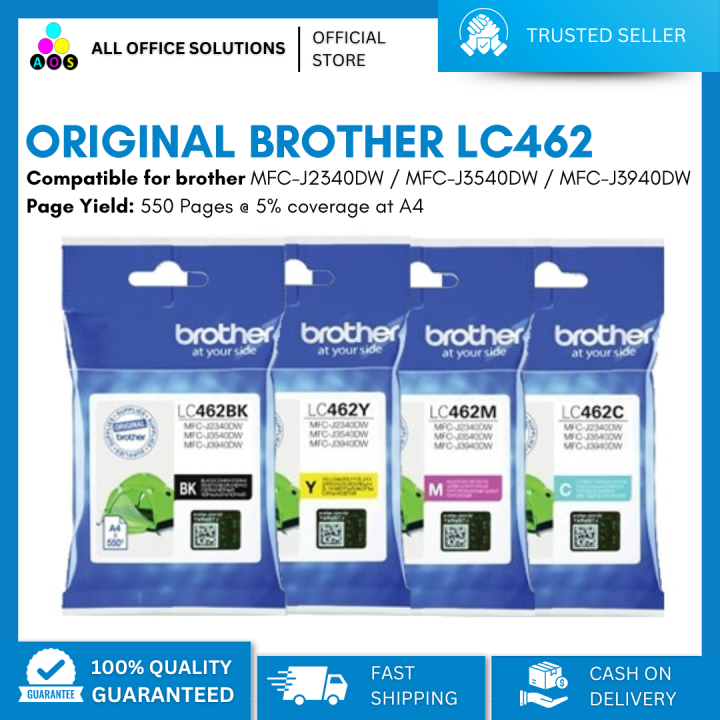 Original Brother LC462 Ink Cartridge | Lazada PH