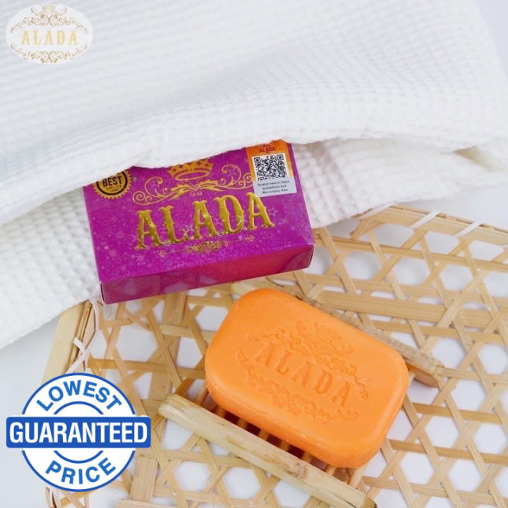 ALADA WHITENING SOAP with QR CODE FROM THAILAND 160grams - MADE FROM ...
