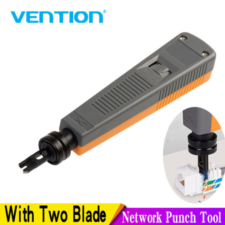 【COD】Vention Punch Down Impact Tool Network Punch Tool with Two Blade ...