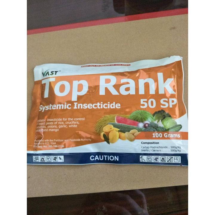 TOP RANK Insecticide Cartap 100 grams | Lazada PH