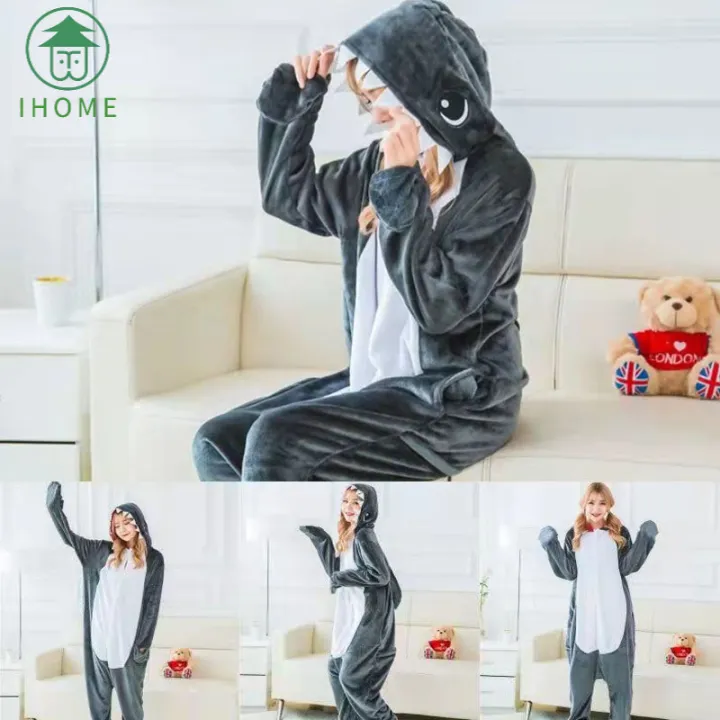 IH แฟชั่น ชุดฉลาม มาสคอร์ตปลาฉลาม ฉลามเทา ชุดมาสคอต ชุดมาสคอตผู้ใหญ่ ...