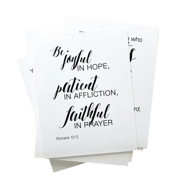 rego001 Inspirational Scripture Cards Christian Affirmation Cards 52pcs ...