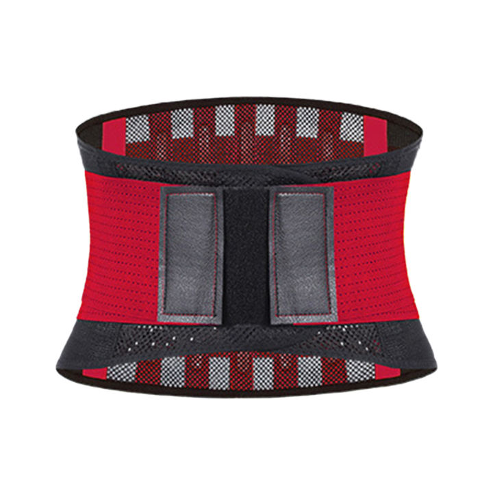 Waist Support Belt Widened Breathable Mesh Fabric Elastic Heavy ...