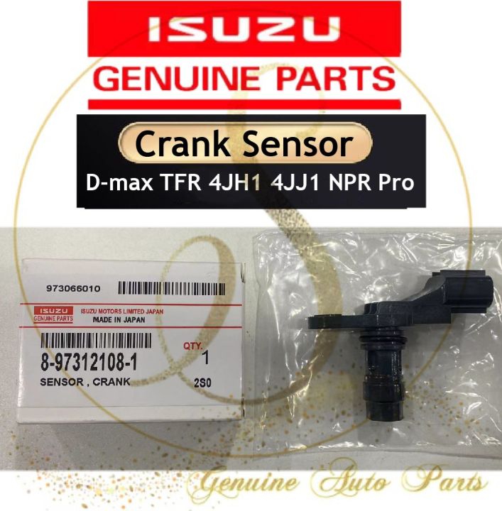 (100% ORIGINAL) ISUZU CRANK SENSOR 8-97312108-1 ISUZU D-Max DMAX TFR ...