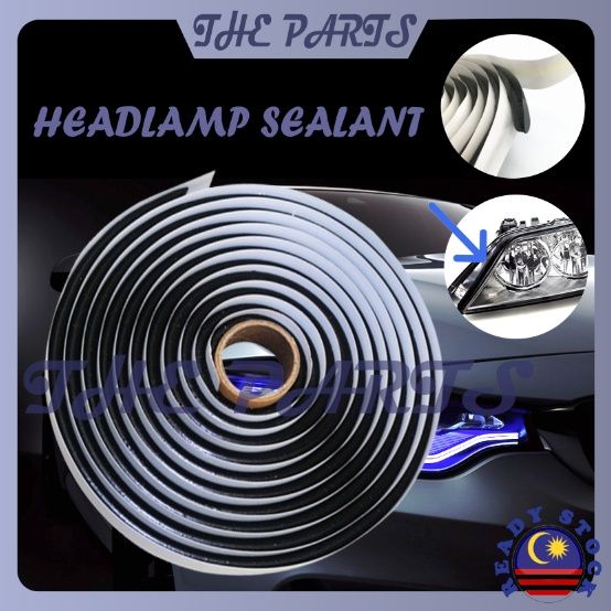 Headlights Headlamp Head lamp Rubber Glue Rubber Sealant Glue Tape ...