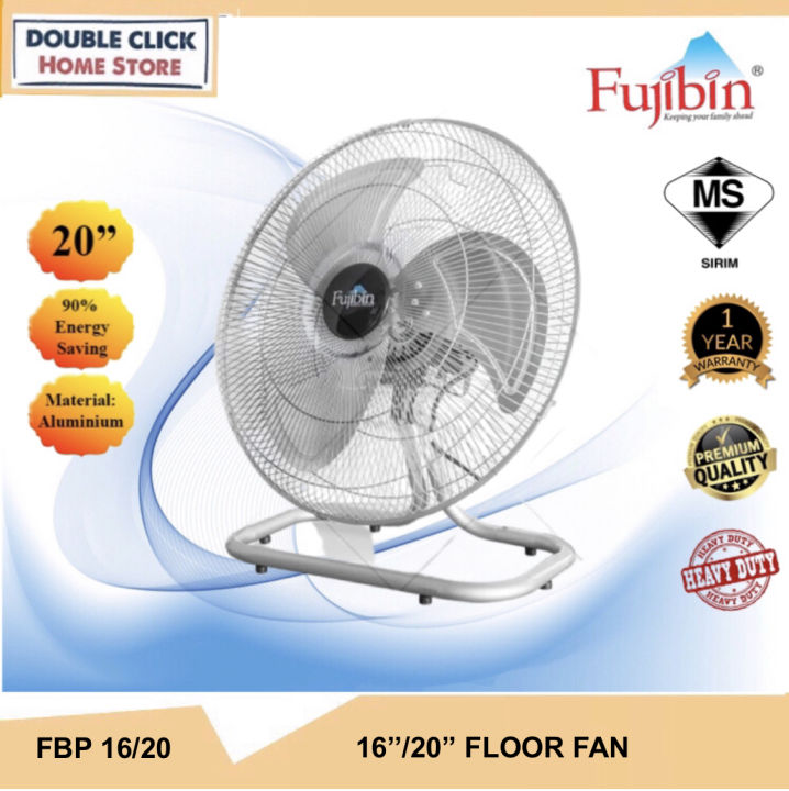 Fujibin FBP-20 20” High Power Industrial Floor Fan | Lazada
