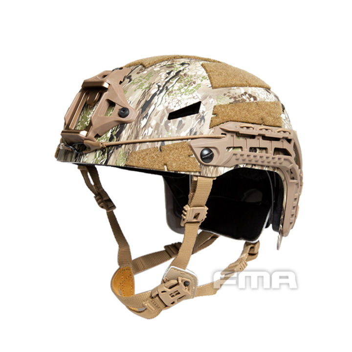 FMA Tactical Caiman Helmet with NVG Shroud Rail Headwear Helmet L/XL ...