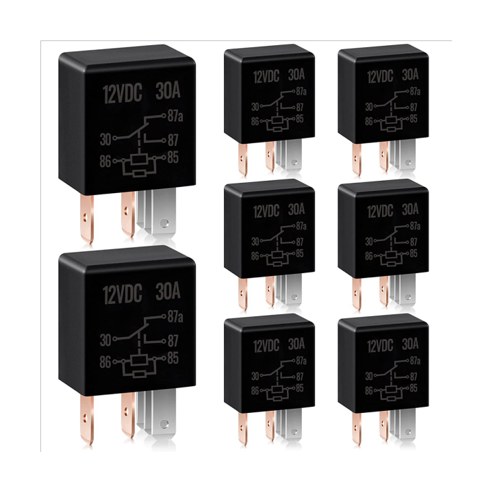 5 Pin Relay 12V 30A Relay Multi Automotive Relay Car Heavy Duty Relay ...