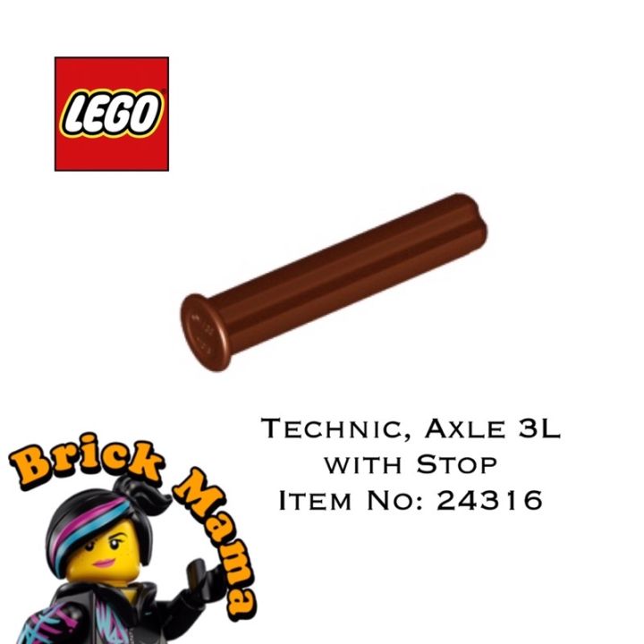 Fast Send Lego Technic Axle 3l With Stop Item No 24316 Lego Technic