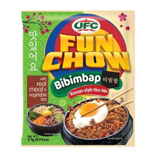UFC Fun Chow Bibimbap Korean-Rice Mix 27g | Lazada PH