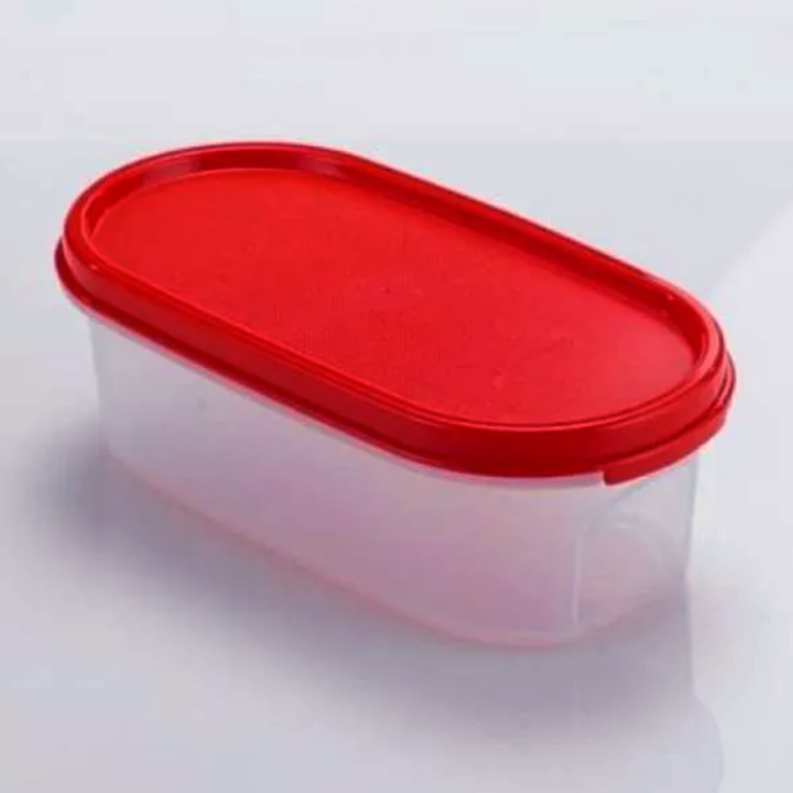 Tupperware Modular Mates Oval 1 500ml Merah Putih 1Pcs Ecer - Tempat ...