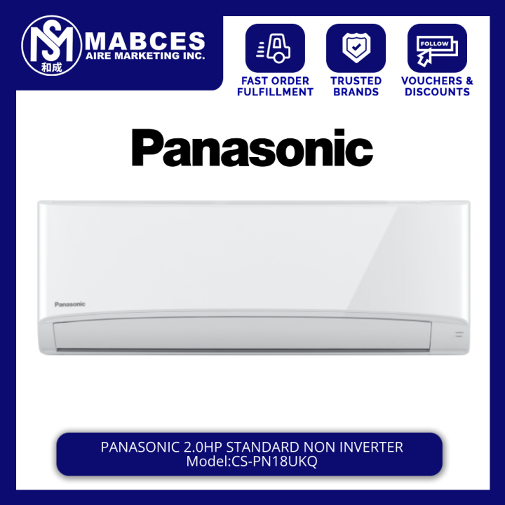 Panasonic 2HP Aero Series Standard Non-Inverter Split Type Aircon CS/CU ...