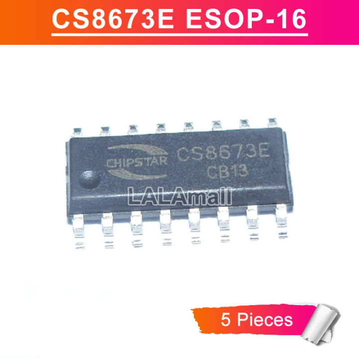 5 Chiếc Chip Khuếch Đại Công Suất Âm Thanh CS8673E CS8673 ESOP-16 SOP ...
