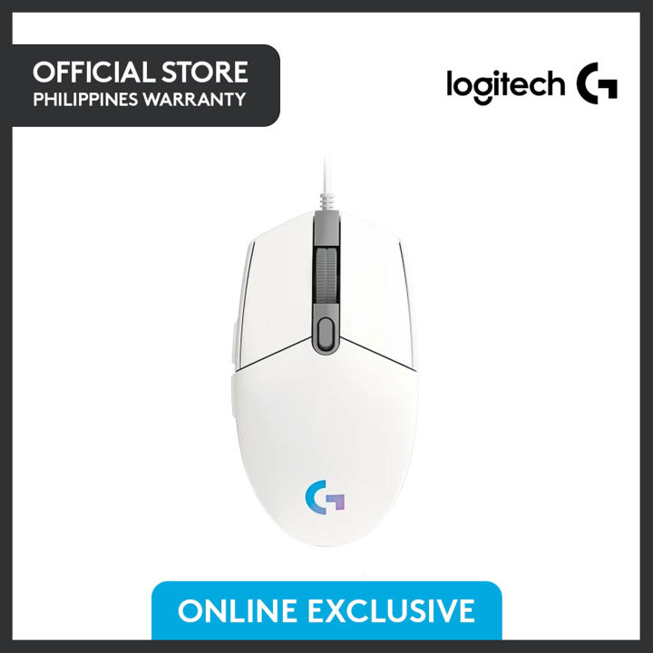 Logitech G203 2nd Gen Wired Gaming Mouse 8,000 DPI, Rainbow Optical ...