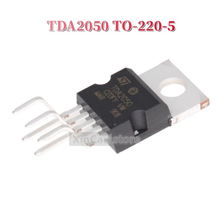 10pcs TDA2050 TO-220-5 TDA2050A TDA 2050A TO-220 Audio Amplifier IC New ...