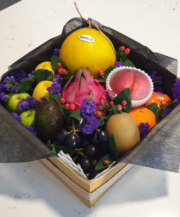 Budgeted Customized Fruits Box / Basket 特制水果礼盒 (Klang Valley Area) | Lazada