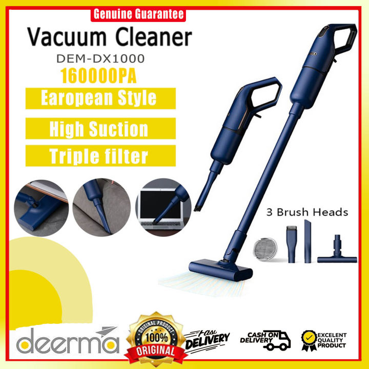 Deerma Handheld DX1000 Vacuum Cleaner for Home Vaccum Cleaner 16Kpa ...