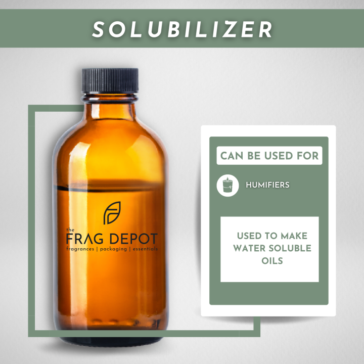 Solubilizer to make water soluble fragrance oil for humidifier raw ...