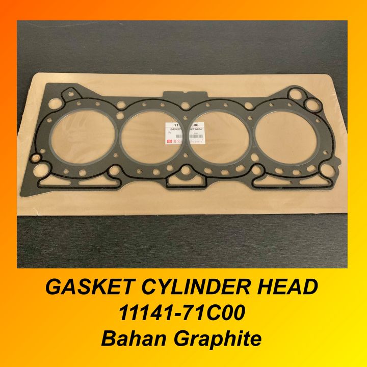 Gasket Cylinder Head Paking Deksel 11141-71C00 Suzuki Baleno - Esteem 1 ...