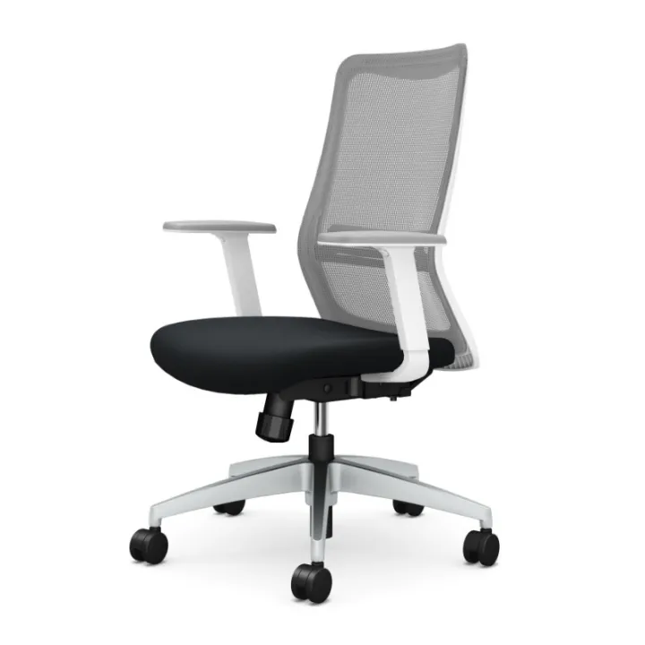 OKAMURA เก้าอี้รุ่น RIN ALUMINIUM BASE, WHITE FRAME, SEAT SLIDE, 1D ...
