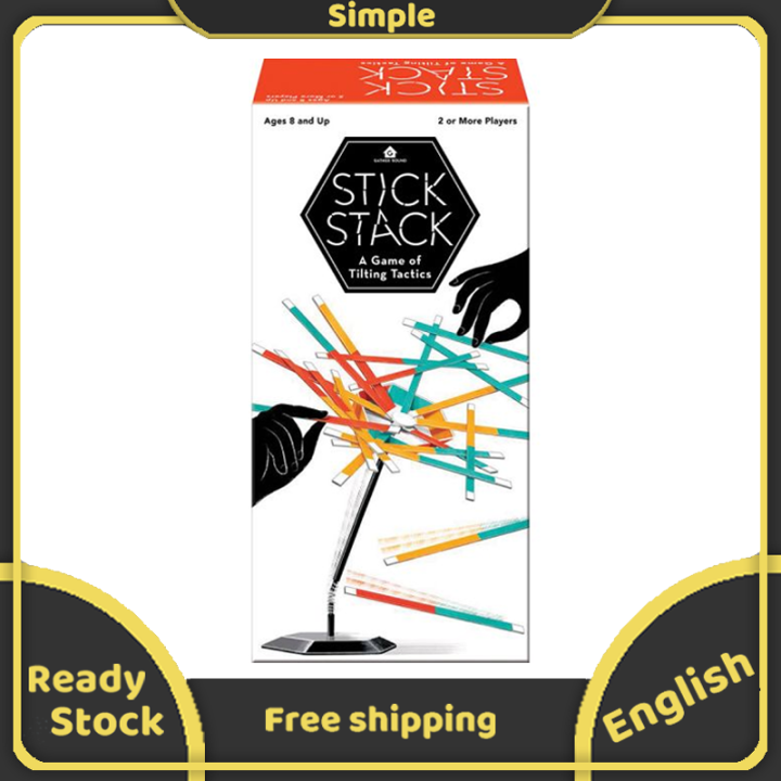 Stick Stackเกมกระดานสำหรับครอบครัวเกมปาร์ตี้ของเล่นเด็ก | Lazada.co.th