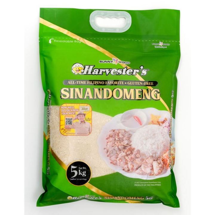 Harvester's Special Sinandomeng Rice 5kg | Lazada PH