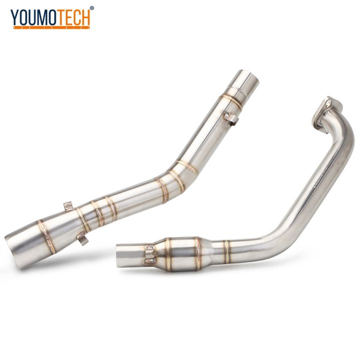 Motorcycle exhaust Escape Slip-on Motorcycle Exhaust Muffler Front pipe ...